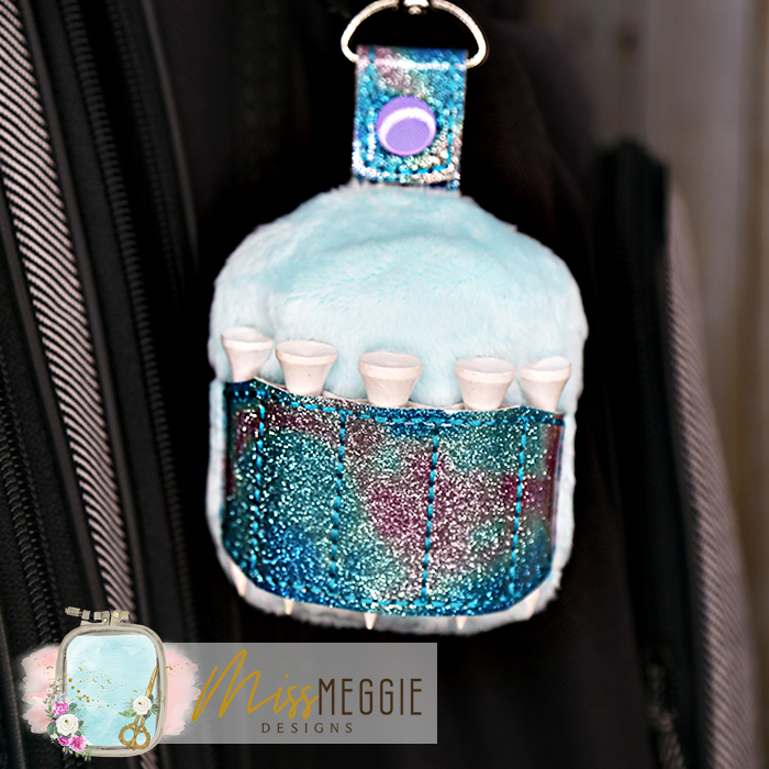 Stuffie Golf Tee Holder Birdie Time Cute Bird ITH Embroidery Digital ...